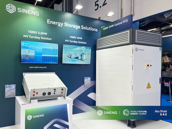 North American Clean Energy - Sineng Unveils Extensive Portfolio of PV+ESS Solutions at WFES ...